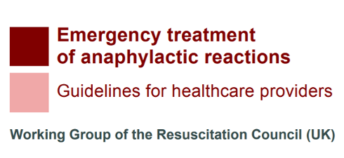 Emergency Treatment of Anaphylactic Reactions, Guidelines